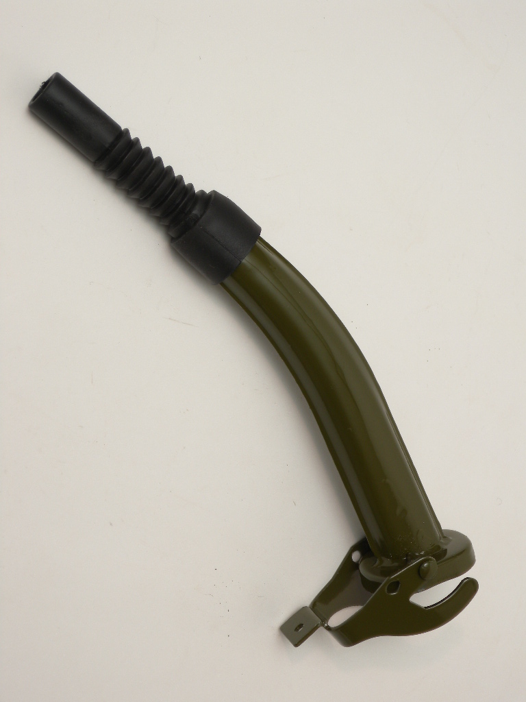 MILITARY STYLE JERRY FUEL CAN SPOUT | ARMYNAVYSALES | Army Navy Sales