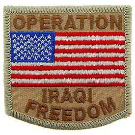 Operation Iraqi Freedom Patch | Army Navy Sales