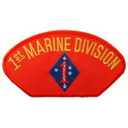 PATCH-USMC,HAT,001ST DIV. | Armynavysales | Army Navy Sales