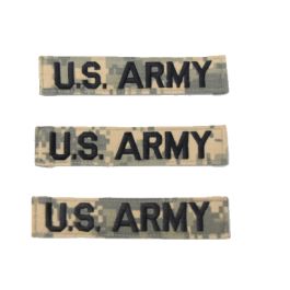 GI Velcro Attach US Army Service Tabs 3 Pack | Army Navy Sales